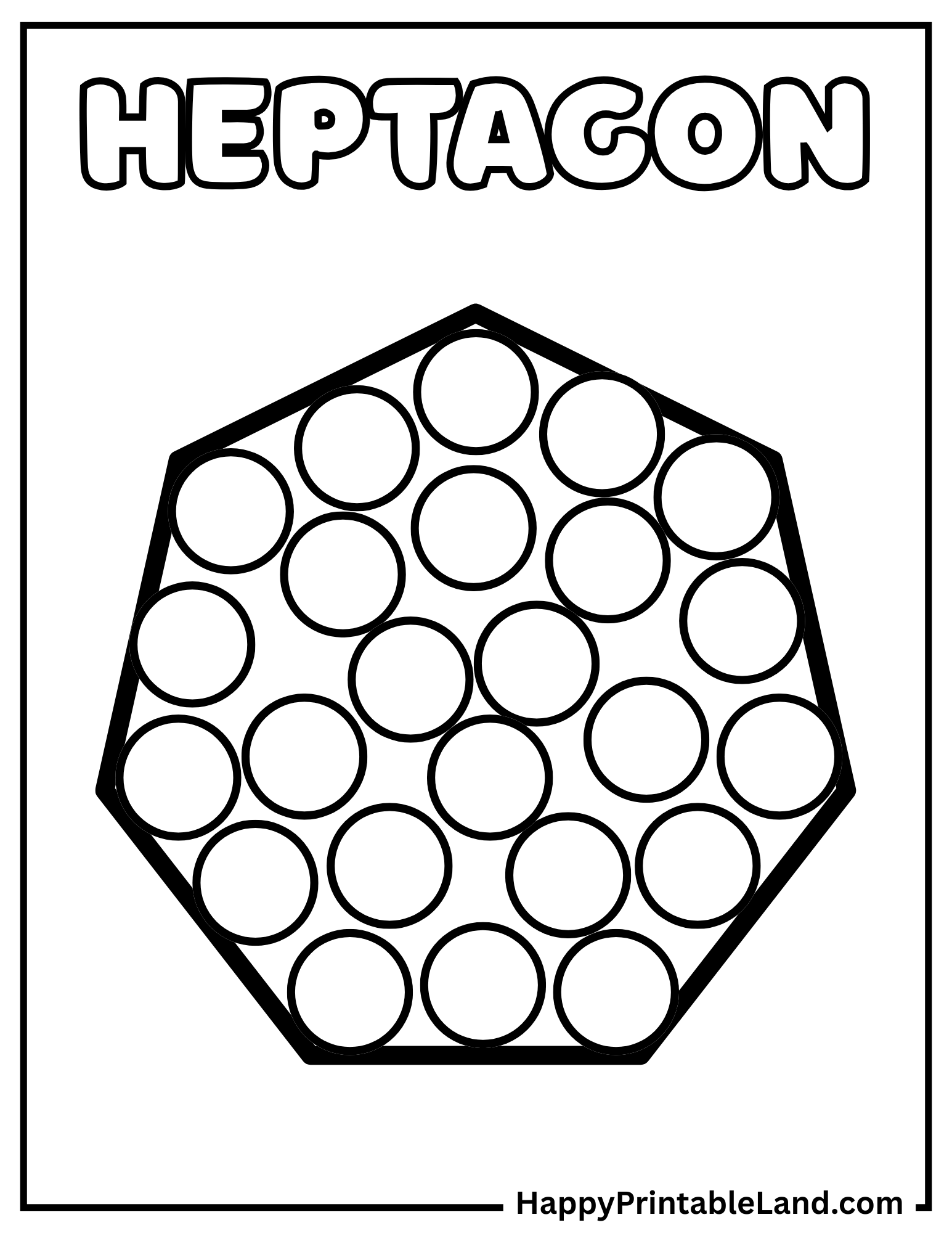 Shape Dot Marker – HappyPrintableLand